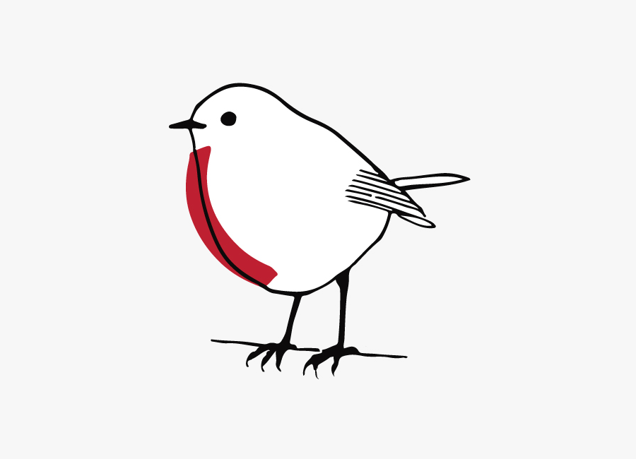 Robin Logo - Robin Bird Logo Png , Free Transparent Clipart - ClipartKey