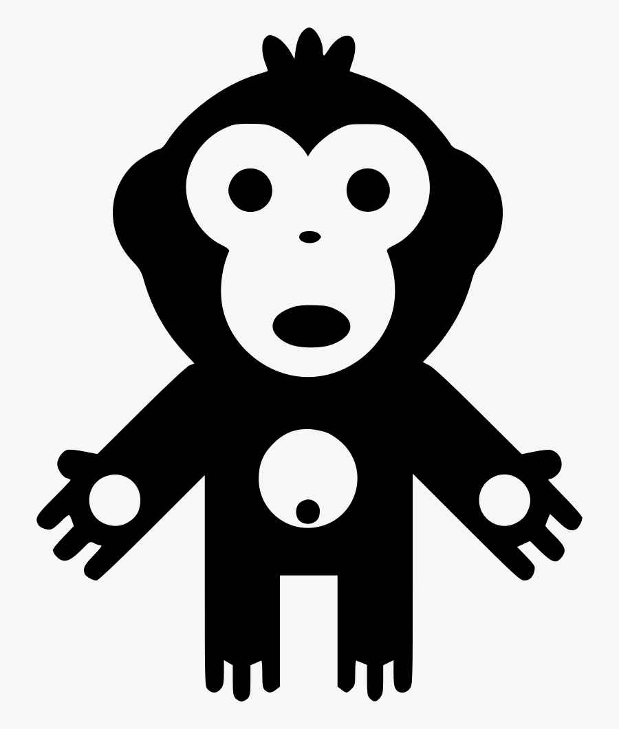 Monkey Icon Png Clipart , Png Download - Sad Monkey Icon , Free ...