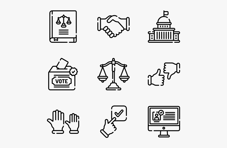 Politics - Political Icon Transparent , Free Transparent Clipart ...