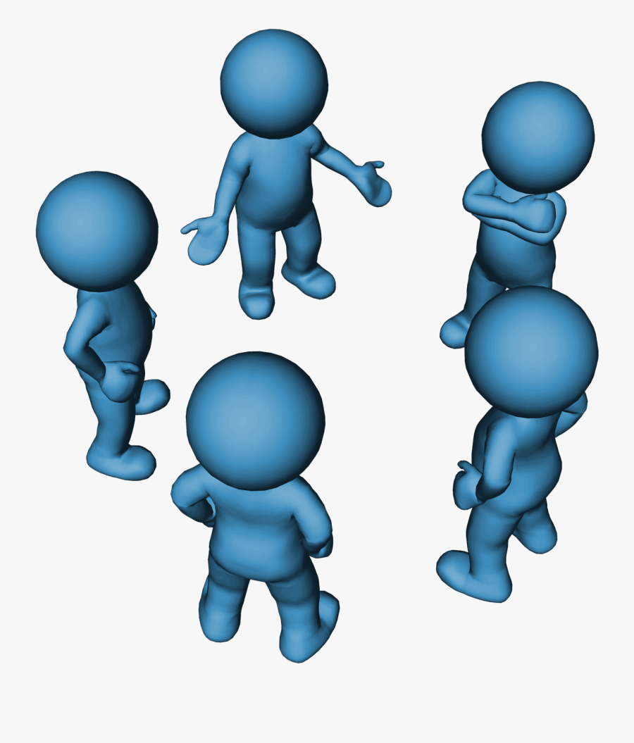 Man Discuss 01 - 3d Man Vector Png , Free Transparent Clipart - ClipartKey