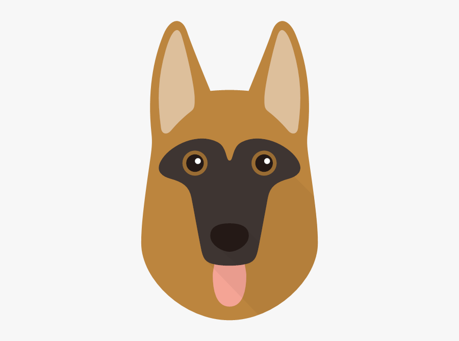 German Shepherd Icon , Free Transparent Clipart - ClipartKey
