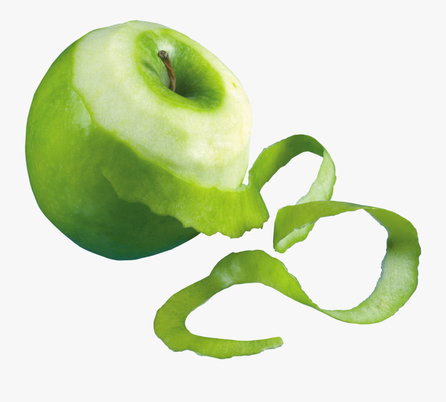 Green Apple Peel Png Clipart , Png Download - Peeled Apple Png , Free ...