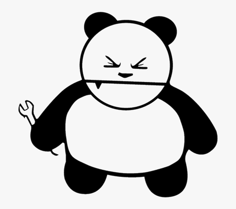 Jdm Panda Mechanic Decal - Jdm Panda , Free Transparent Clipart ...