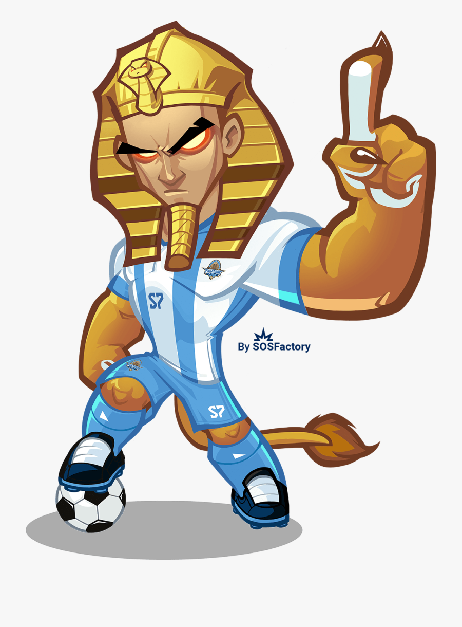 Pyramids Fc Mascot Design - Pyramids Fc Mascot , Free Transparent ...