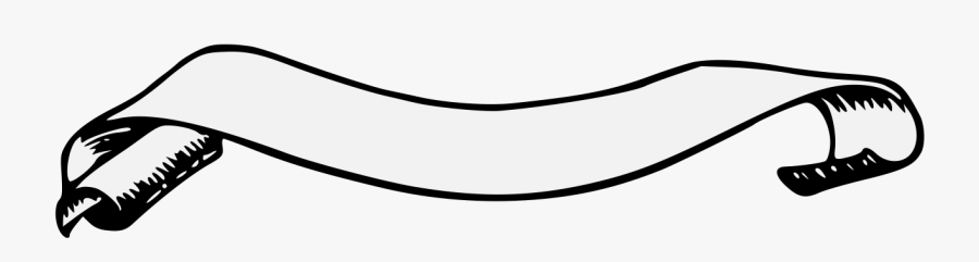 Line,clip - Motto Scroll , Free Transparent Clipart - ClipartKey