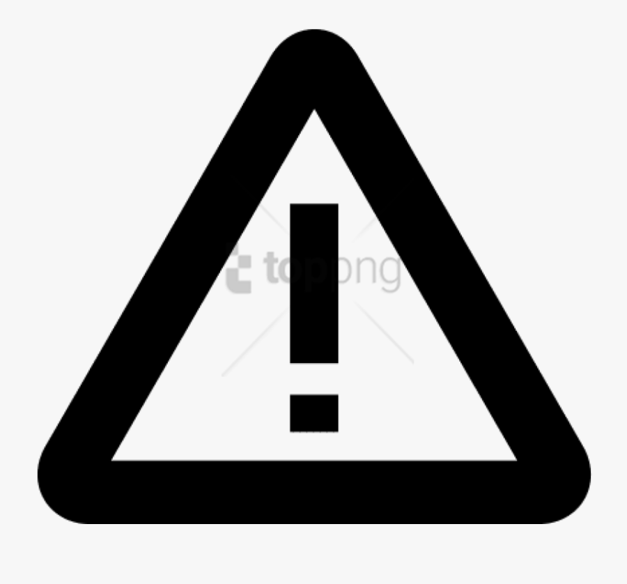 Free Png Free Warning Icon Vector - Abnormal Icon , Free Transparent ...