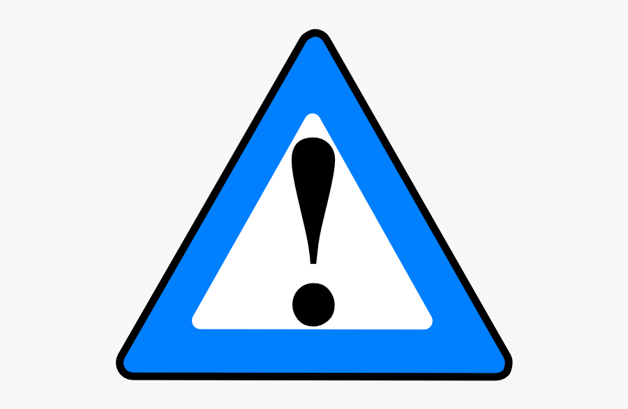 Warning Clip Art - Warning Sign Transparent Background , Free ...