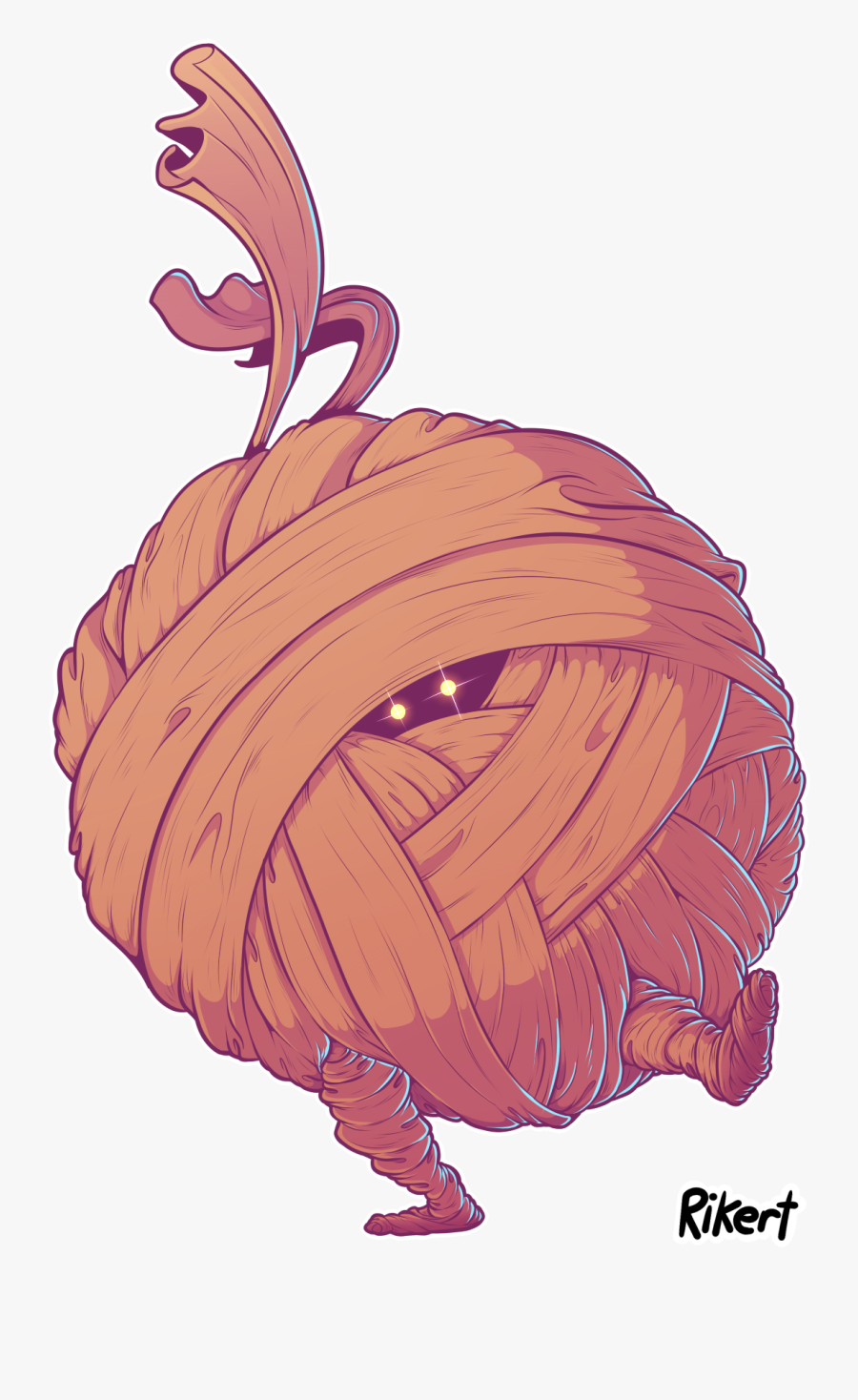 Mummy Ball - Illustration , Free Transparent Clipart - ClipartKey