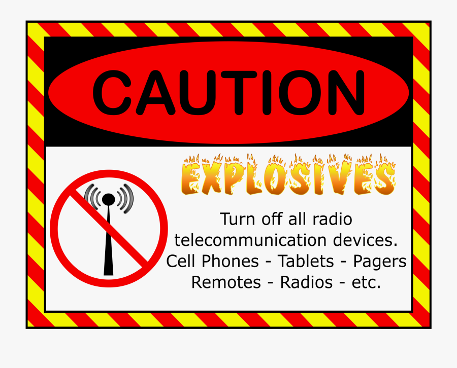 Caution Explosives Clip Arts , Free Transparent Clipart - ClipartKey