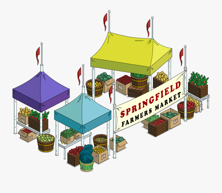 Farmers Market Animated Clipart , Png Download - Animated Market , Free ...
