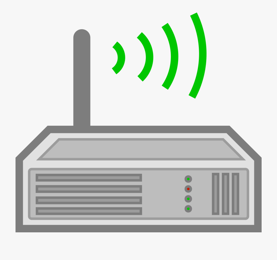 Transparent Computer Network Png - Wireless Router Clipart , Free ...