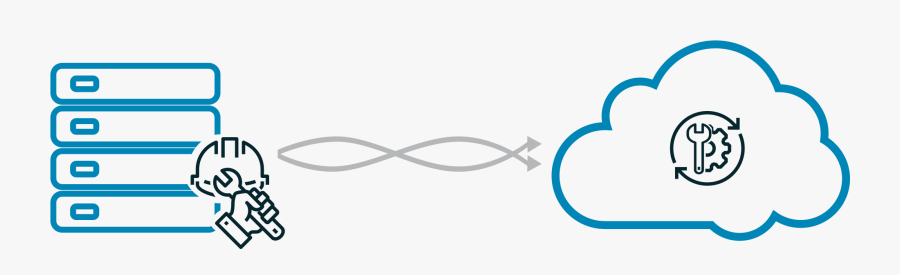 Diagram Of Moving File Server Data To The Cloud , Free Transparent ...