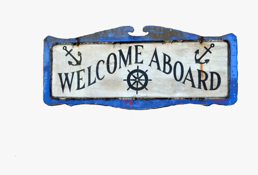 Transparent Welcome Aboard Clipart - Label , Free Transparent Clipart ...