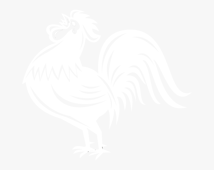 Hen & Chicken Hen & Chicken - Chicken Logo Black White , Free ...