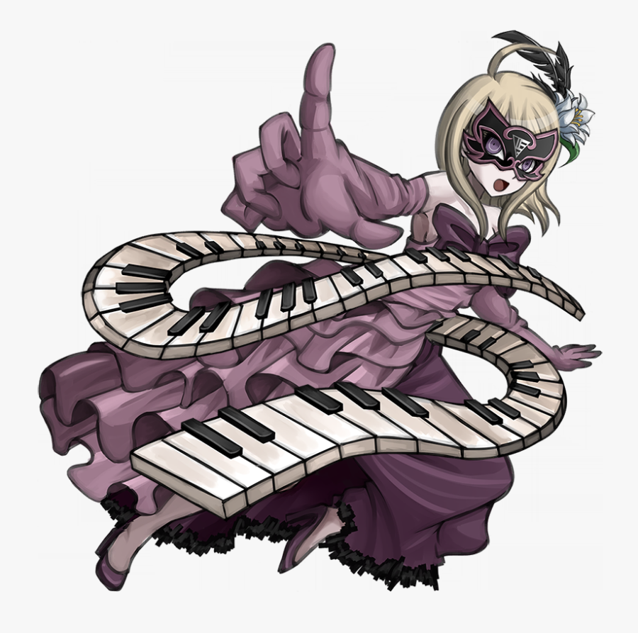 Transparent Play The Piano Clipart - Danganronpa V3 Argument Armament ...