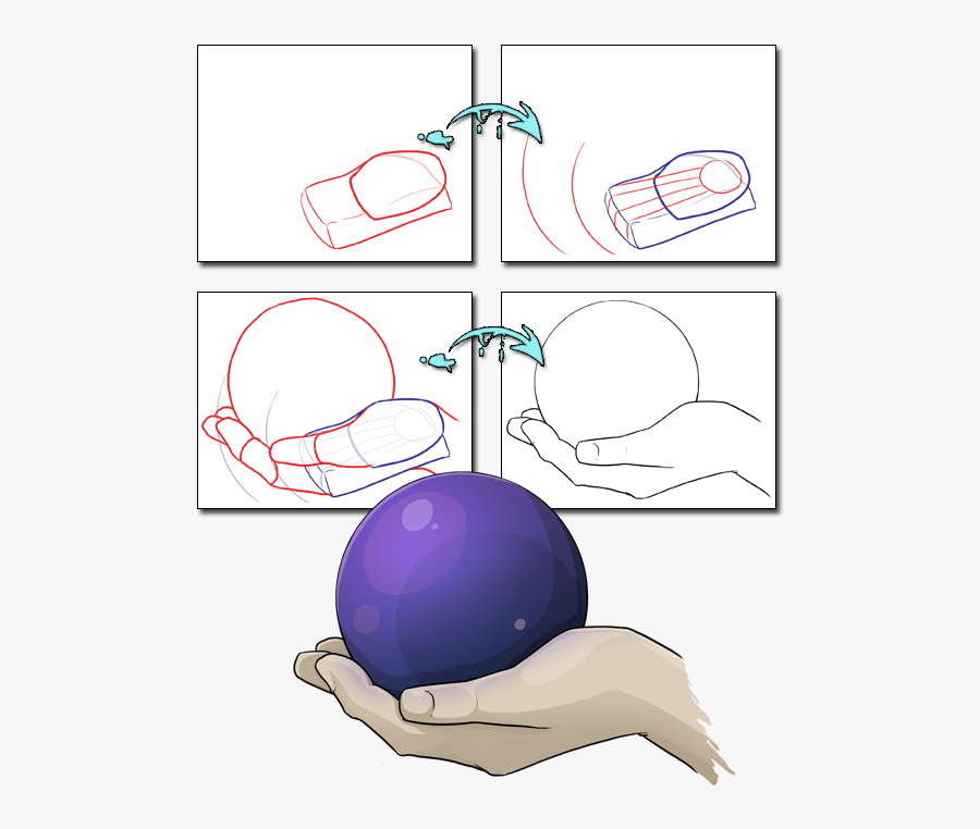 Draw A Hand , Free Transparent Clipart - ClipartKey