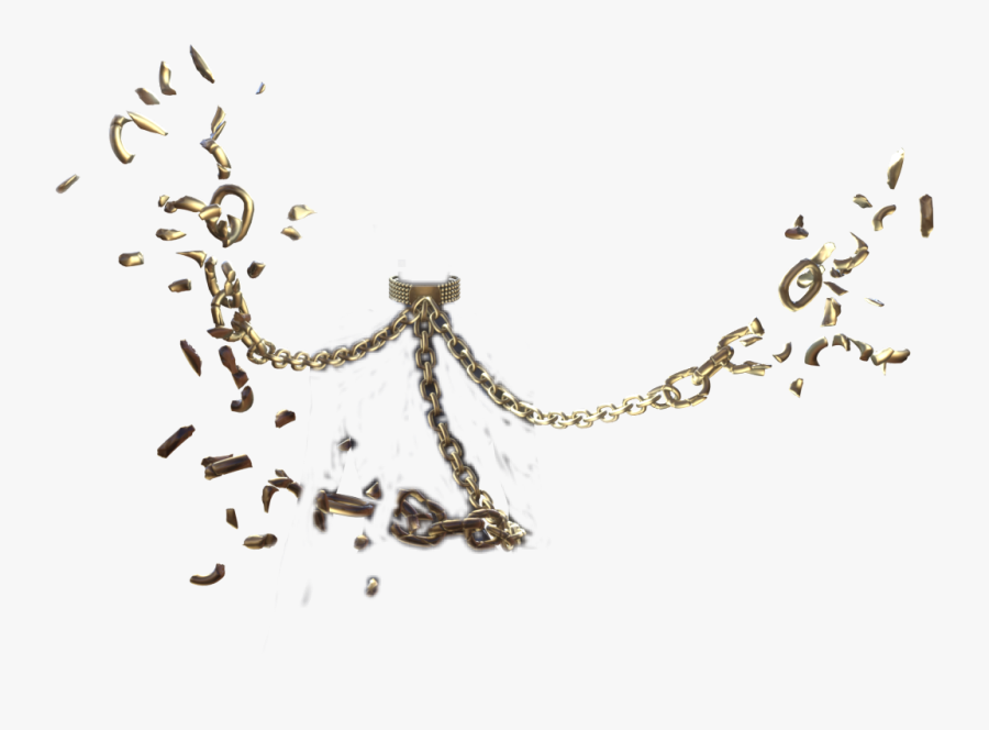 Transparent Bondage Clipart - Broken Chains With Transparent Background ...