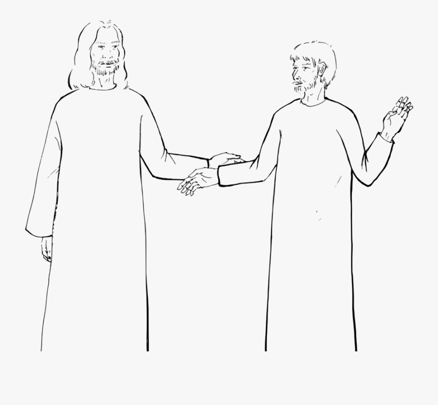 Transparent Zacchaeus Clipart - Line Art , Free Transparent Clipart ...