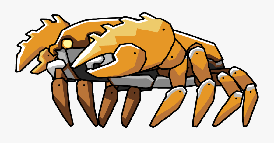 Crawfish Clipart Claw - Scribblenauts Crab , Free Transparent Clipart ...