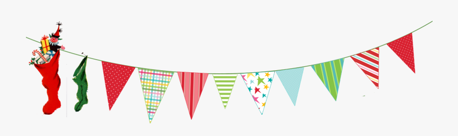 Clip Art Image Royalty Free Library - Christmas Bunting Transparent ...
