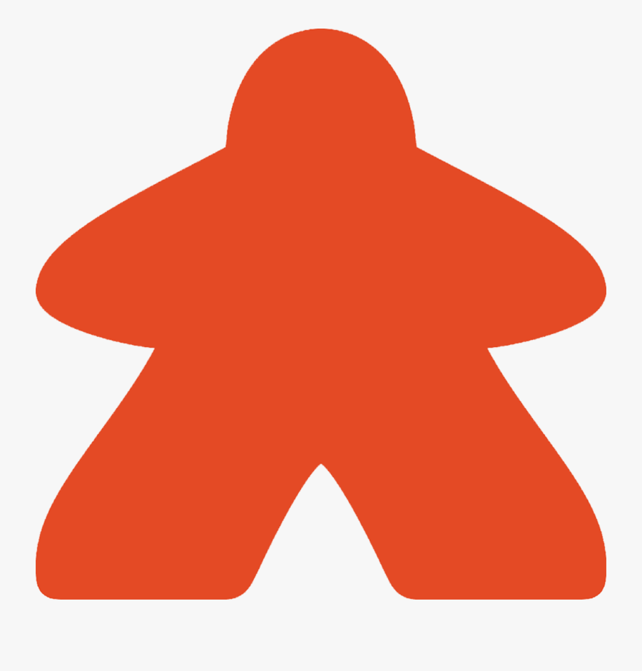 Red Meeple Png Transparent , Free Transparent Clipart - ClipartKey