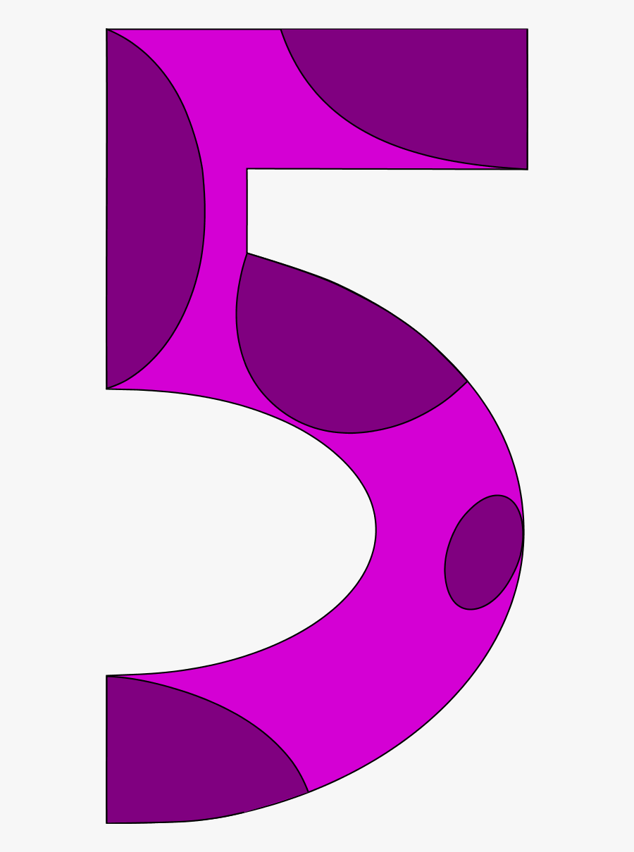 5 Vector - Purple 5 Clipart , Free Transparent Clipart - ClipartKey
