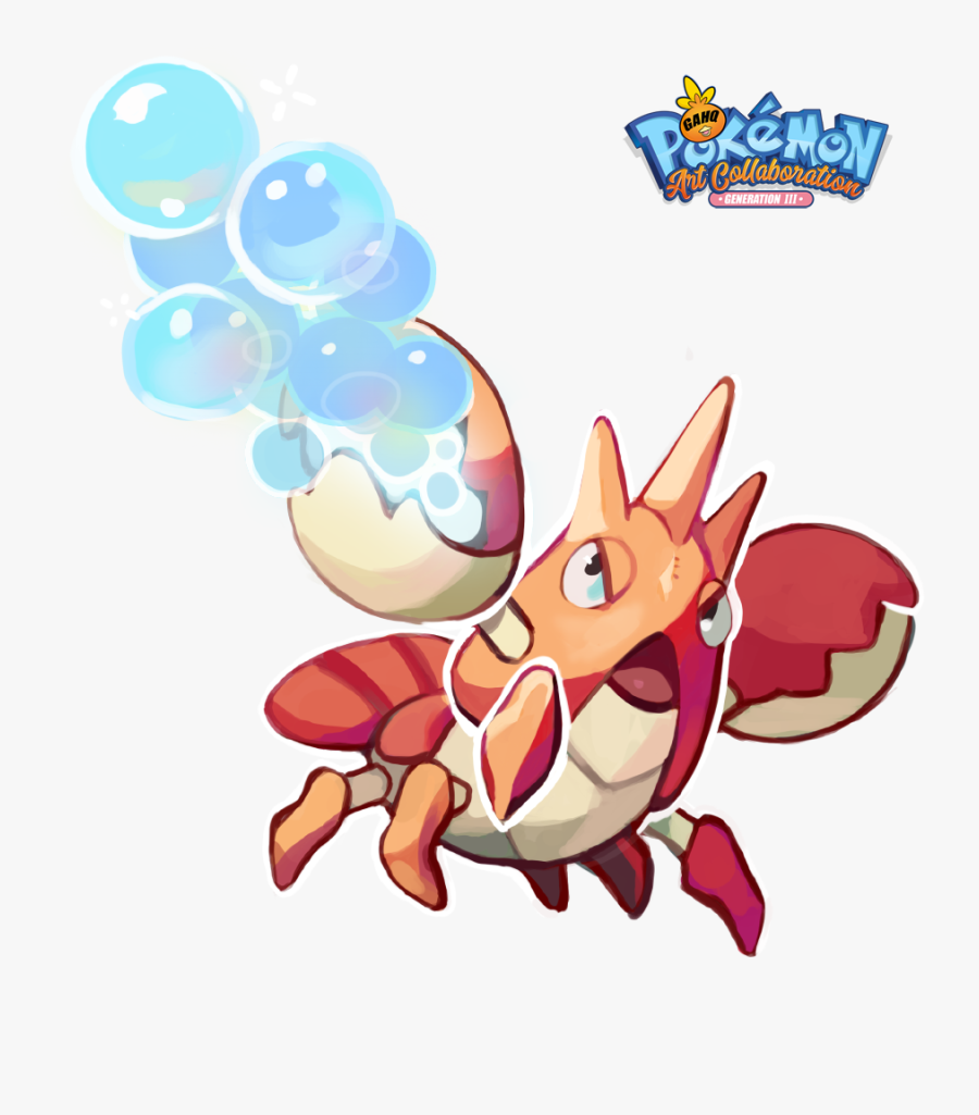 Transparent Hermit Crabs Clipart - Corphish Pokemon Fan Art , Free ...