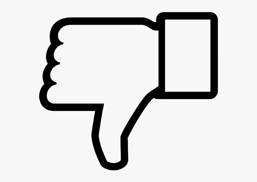 Dislike Clipart Black And White , Free Transparent Clipart - ClipartKey
