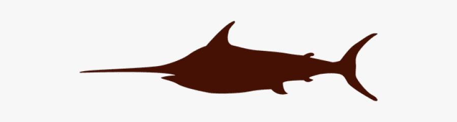 Swordfish Silhouette , Free Transparent Clipart - ClipartKey