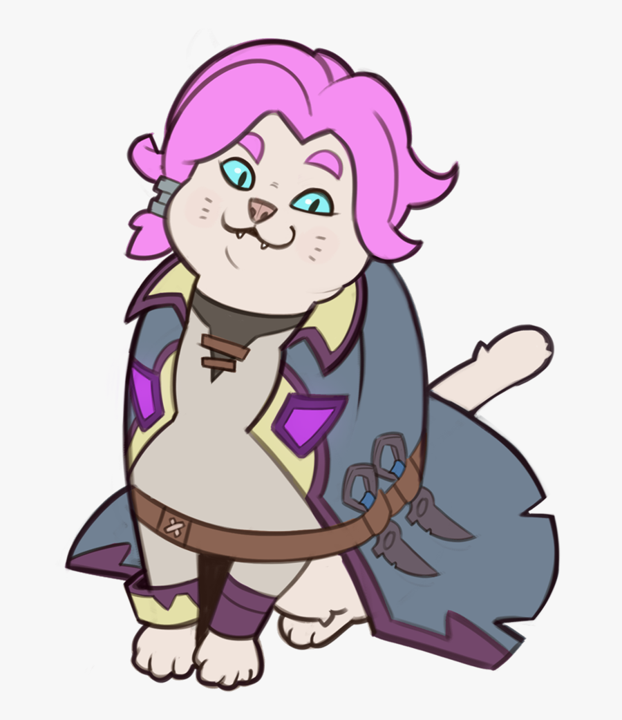 Cat Burglar Clipart - Paladins Maeve Cat Fanart , Free Transparent ...