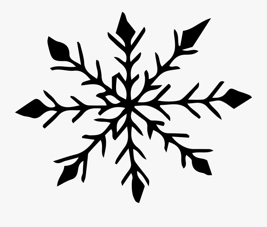 Simple Snowflake Outline , Free Transparent Clipart - ClipartKey