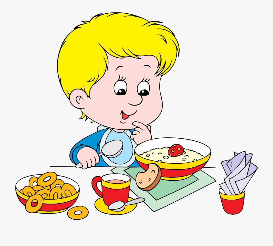 Breakfast Cereal Eating Clip Art - Boy Eating Breakfast Clipart , Free Transparent Clipart ...