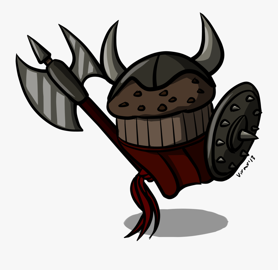 Art By Virmir Evil - Evil Muffin , Free Transparent Clipart - ClipartKey