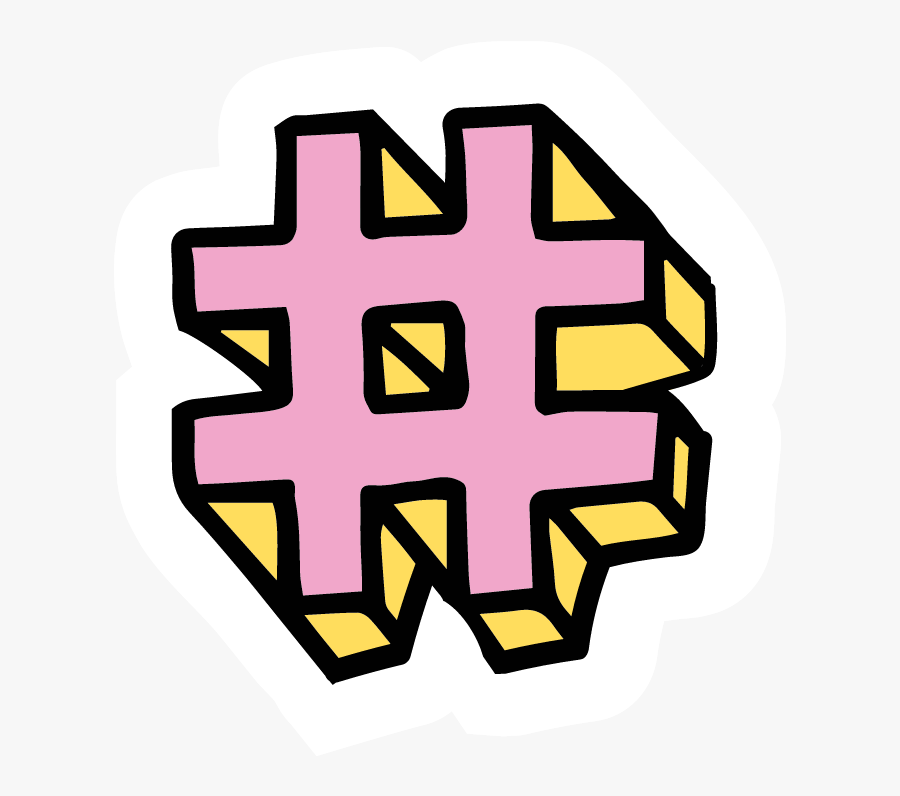 #hashtag - Clipart Hashtag Png , Free Transparent Clipart - ClipartKey