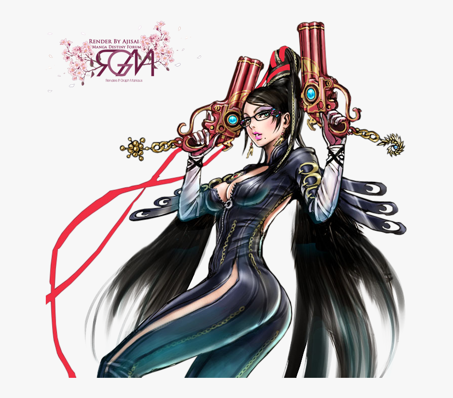 Clipart Free Bayonetta Transparent Long Hair - Bayonetta Render , Free ...