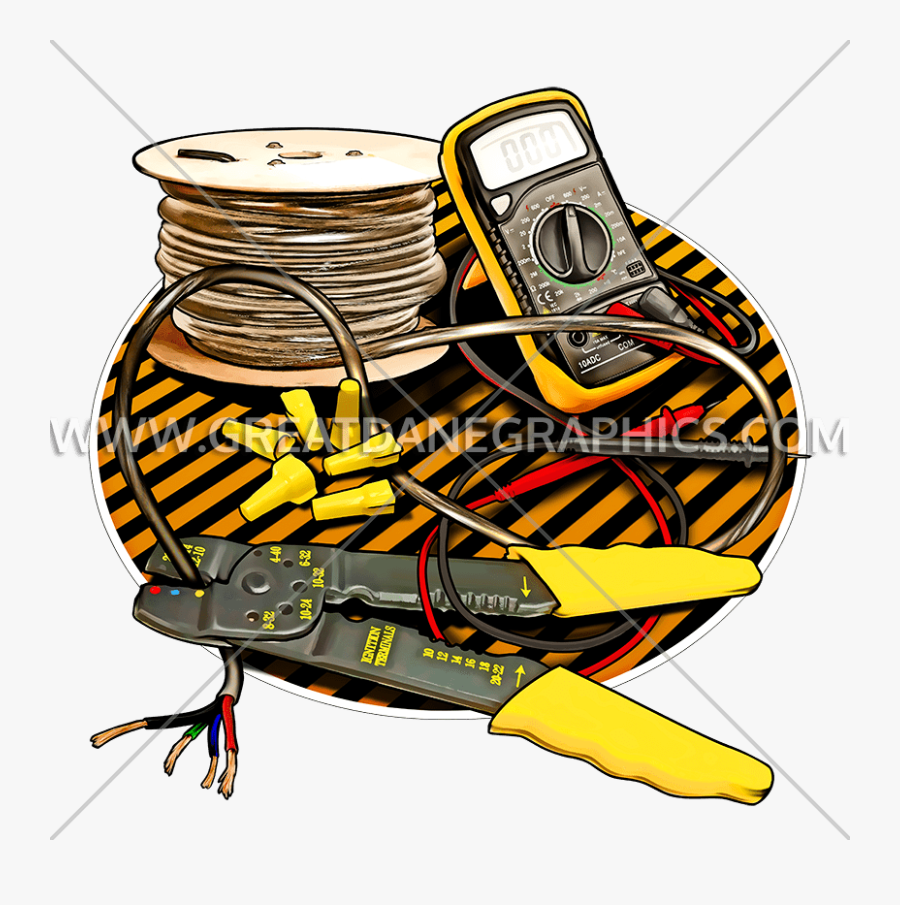 Electrical Clipart Lineman - Electrician Cartoon Tools , Free ...