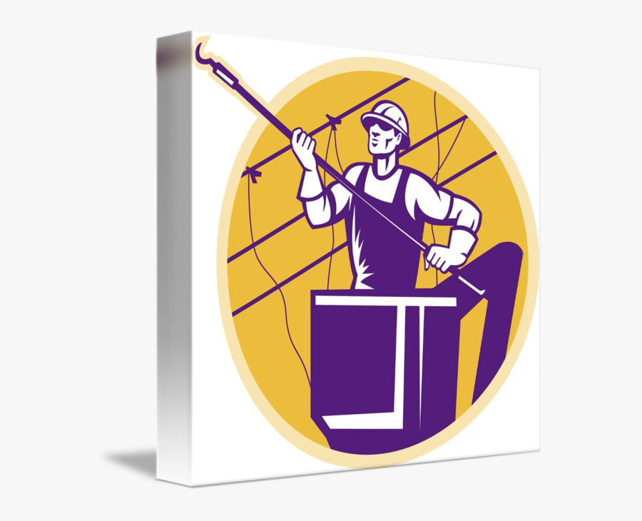 Lineworker Power With By - Lineworker , Free Transparent Clipart ...