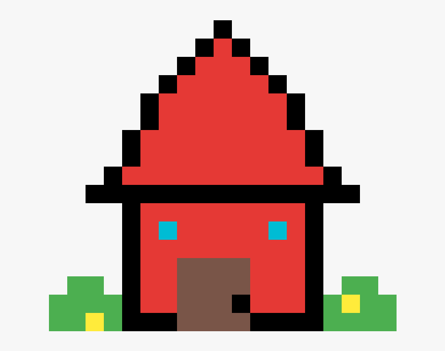 Little Red House - Minecraft Clay Png , Free Transparent Clipart ...