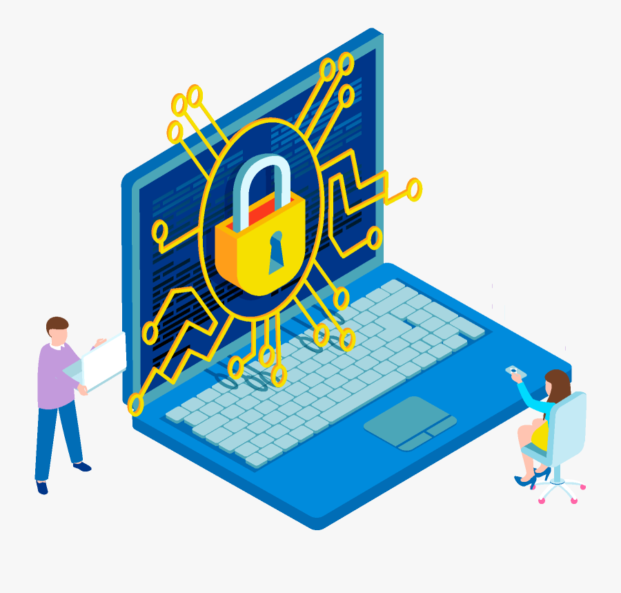 Data Protection Isometric Logo , Free Transparent Clipart - ClipartKey