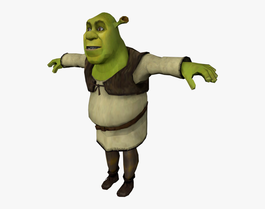 Shrek Face Png Pc Computer Tony Hawk S Underground - Shrek T Pose Png ...