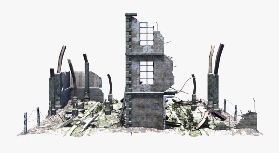 Destroyed Building Png , Free Transparent Clipart - ClipartKey