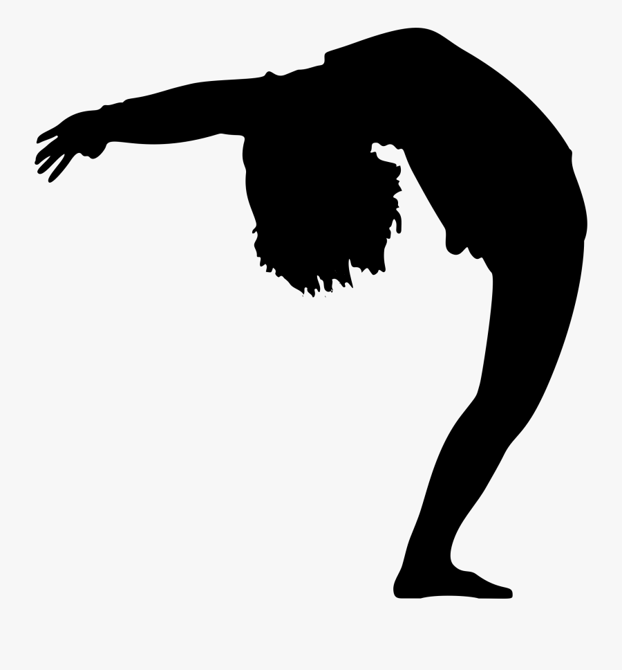 Woman Bending Over Backwards Silhouette Clip Arts - Woman Bending ...
