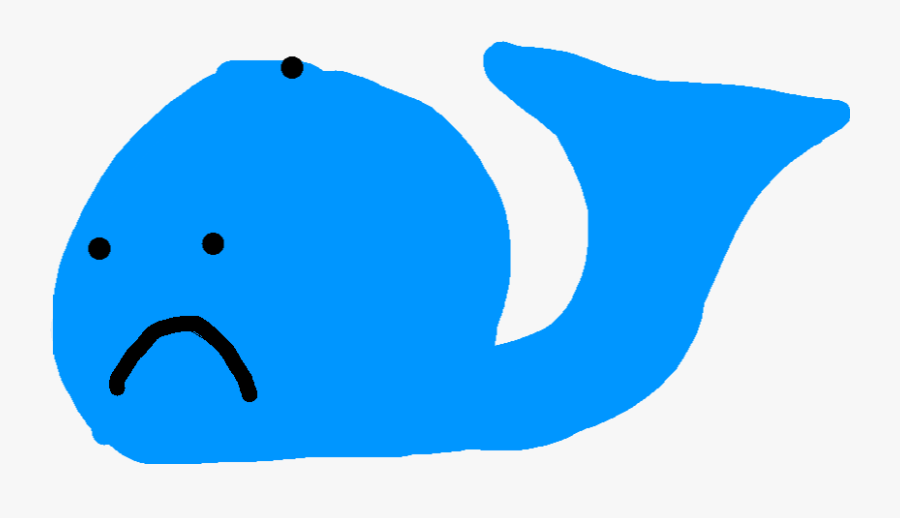 Sad Whale Clipart , Free Transparent Clipart - ClipartKey