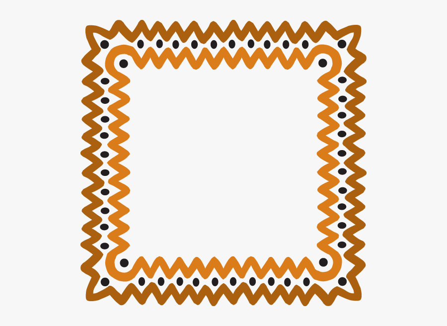 Transparent African Pattern Border , Free Transparent Clipart - ClipartKey