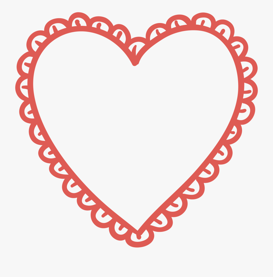 Valentines Day Heart Black And White Clip Art - Black And White Polka ...