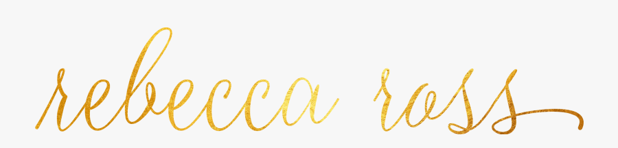 Rebecca In Fancy Writing , Free Transparent Clipart - ClipartKey