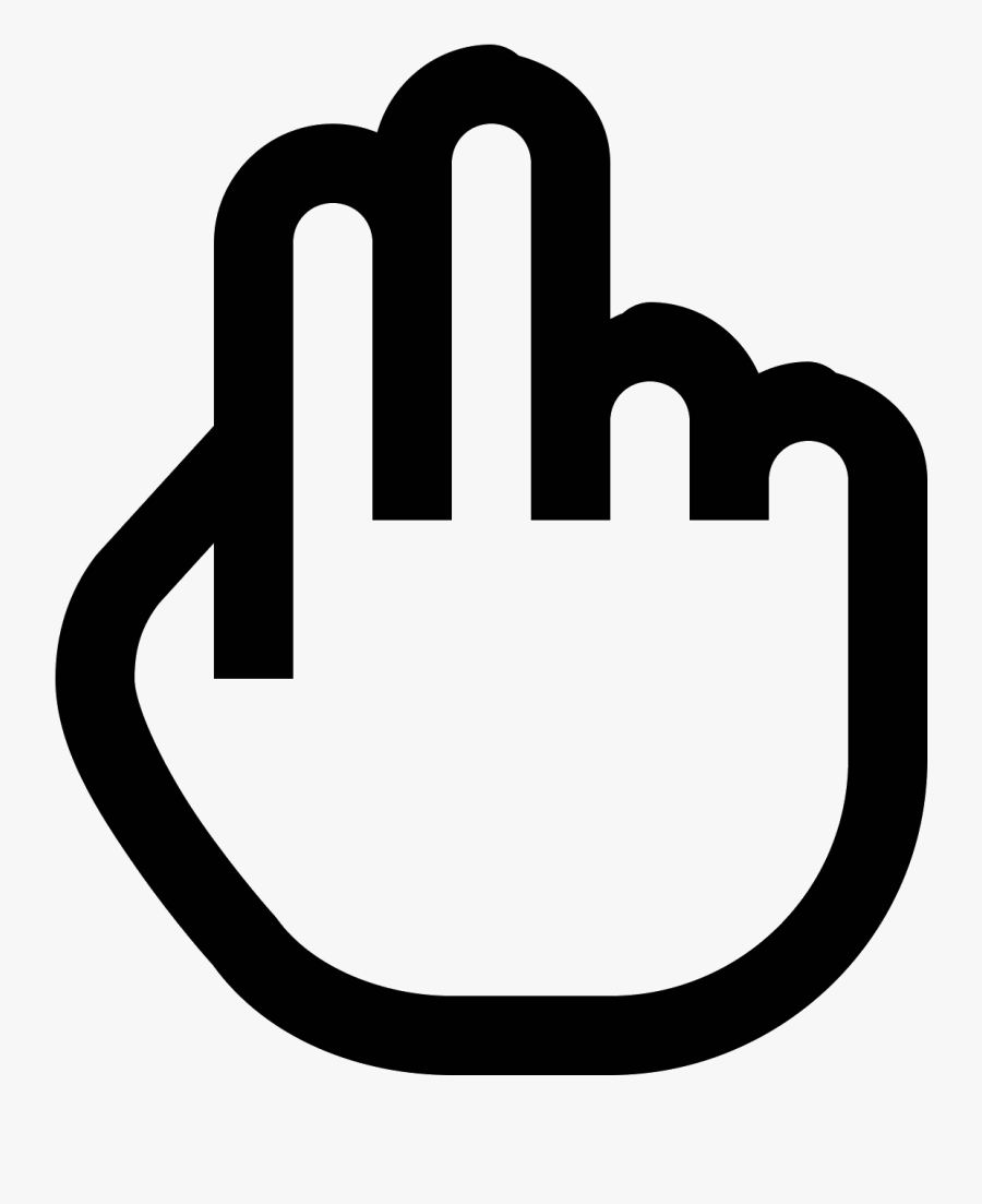 Clip Art Middle Finger Graphics - Mittelfinger Icon , Free Transparent ...