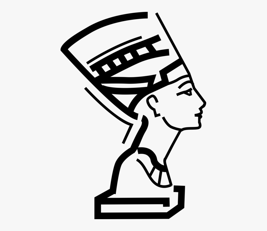 Clip Art Nefertiti Vector , Free Transparent Clipart - ClipartKey