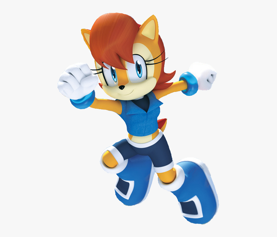 Sonic Sally Acorn - Sally Acorn 3d , Free Transparent Clipart - ClipartKey