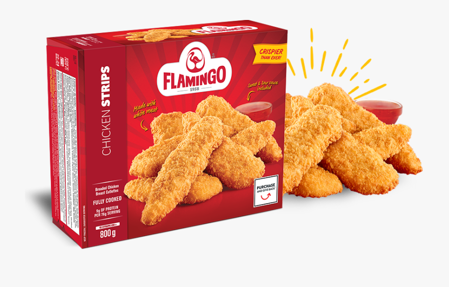 Flamingo Chicken Wings - Flamingo Chicken Strips , Free Transparent ...